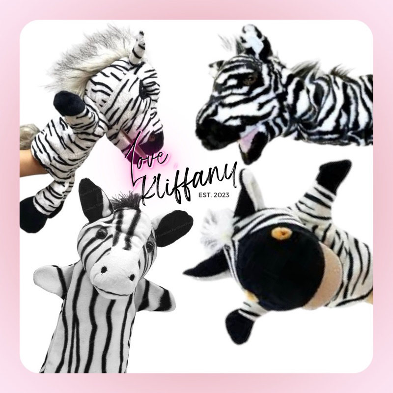 Zebra puppet / Zebra hand puppets | Shopee Philippines