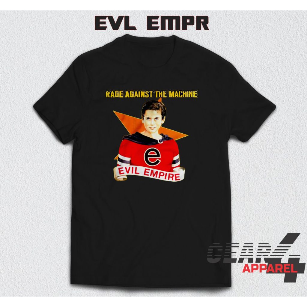 GEAR 4 APPAREL - ROCKBAND - RAGE AGAINST THE MACHINE - EVIL EMPIRE ...