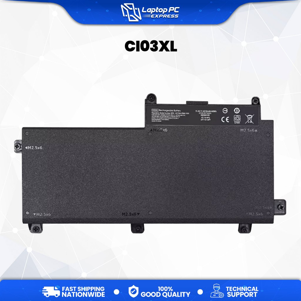 LPCE Laptop Battery CI03XL For HP ProBook 640 G2 645 G2 650 G2 655 G2 ...