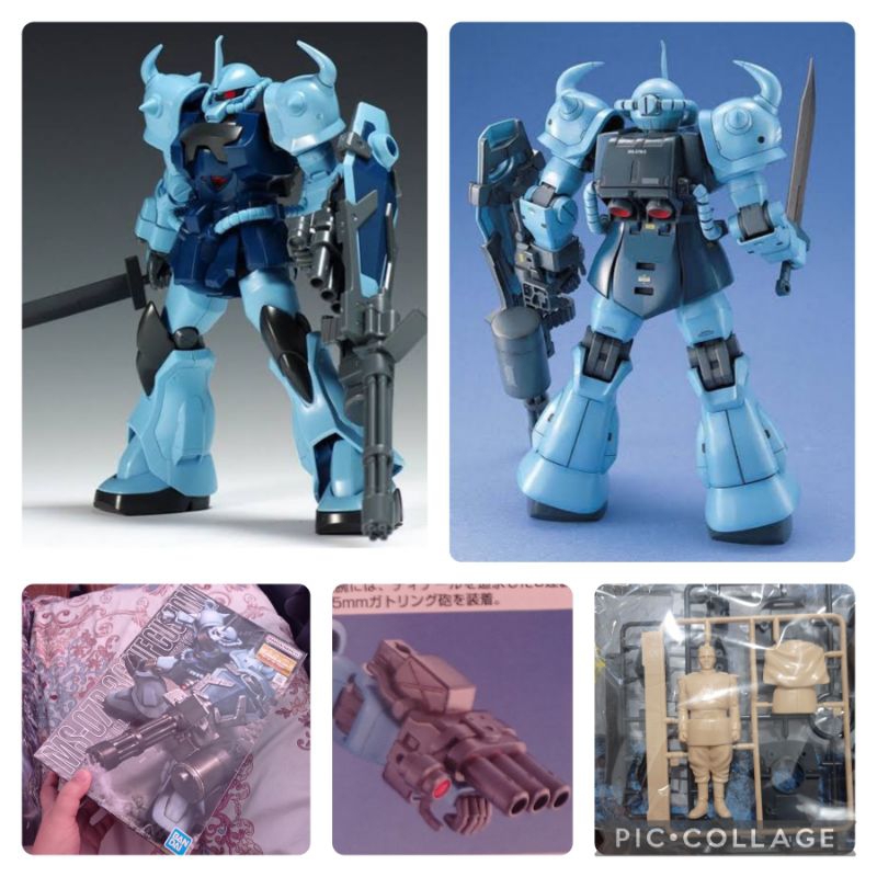Bandai Master Grade MG 1/100 Gouf Custom Gundam mecha robot model kit ...