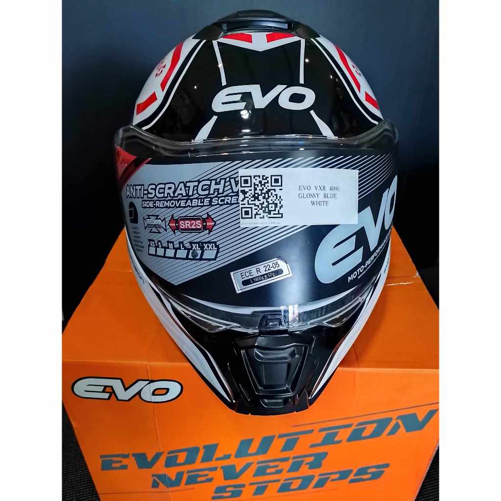 EVO VXR 5000 Full Face Modular Helmet | Shopee Philippines
