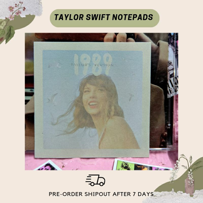 Taylor Swift Album Notepads | Shopee Philippines