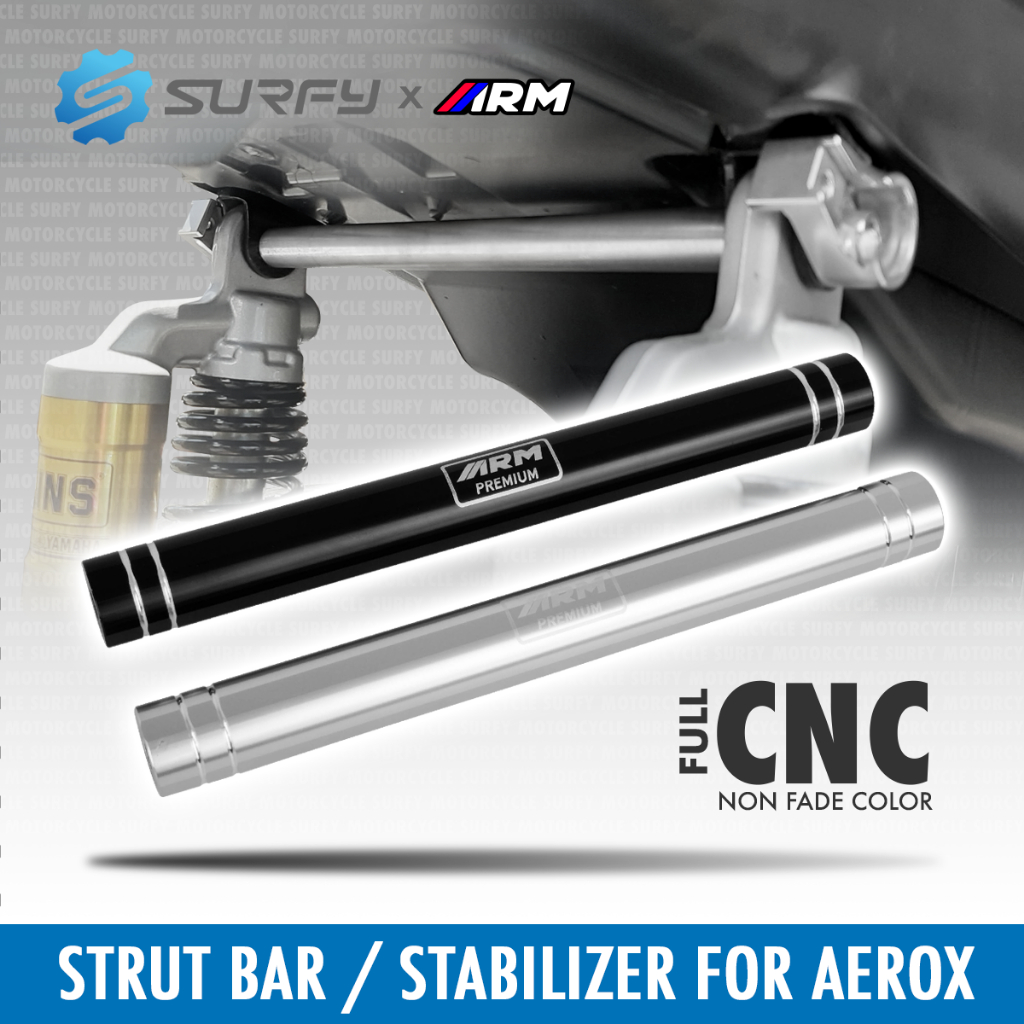 ARM AEROX V1 V2 Strutbar Stabilizer Bar For Rear Shock CNC Aluminum ...