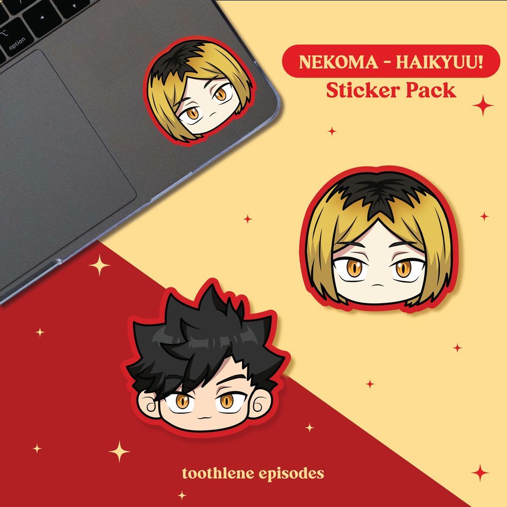 NEKOMA - HAIKYUU | STICKER PACK | Shopee Philippines