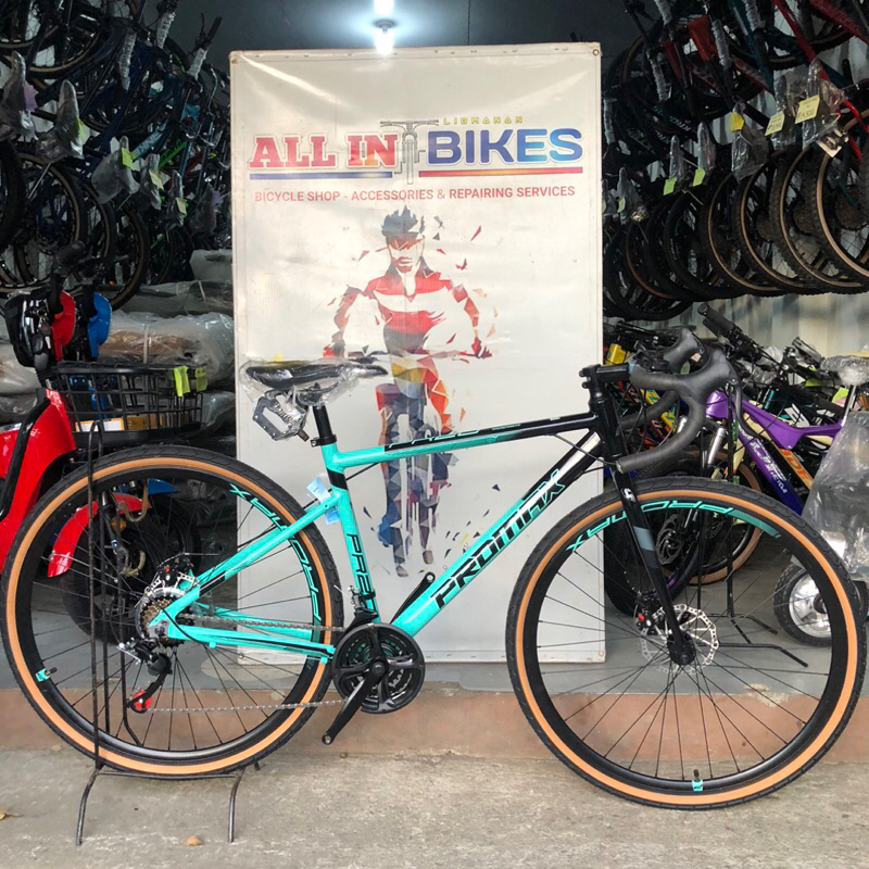 PROMAX PR20 Gravel Bikes 700x35c 3x7Speed Alloy With Freebies | Shopee ...