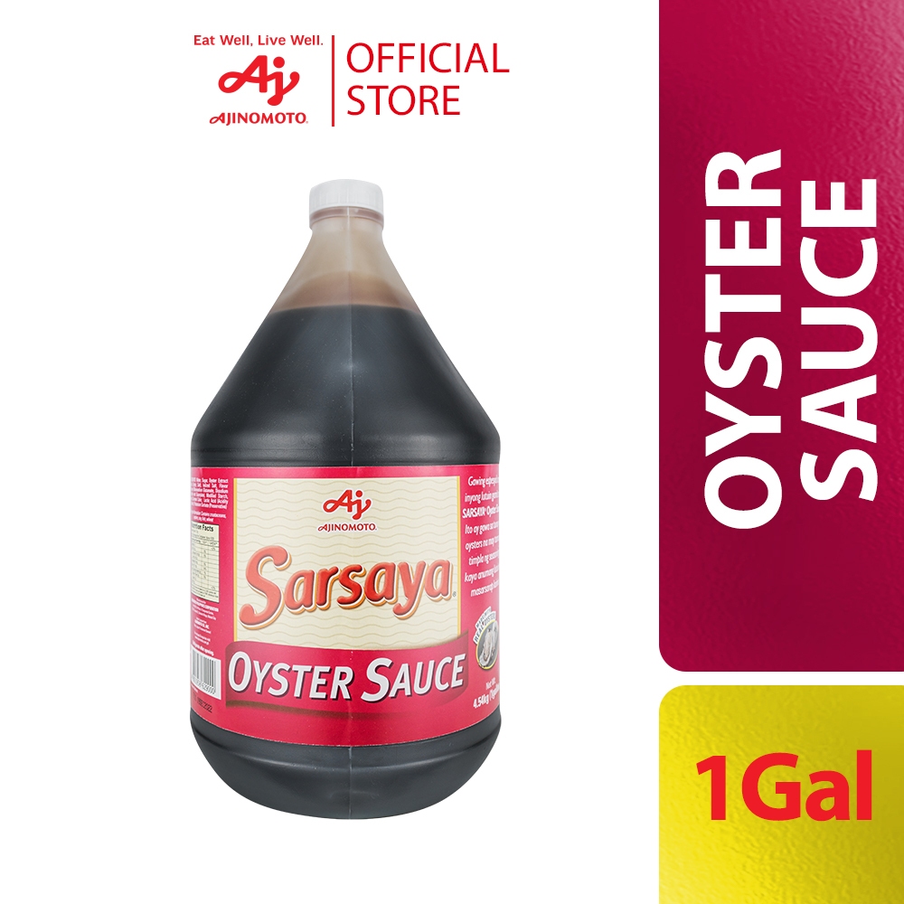 SARSAYA® Oyster Sauce 1 Gallon | Shopee Philippines