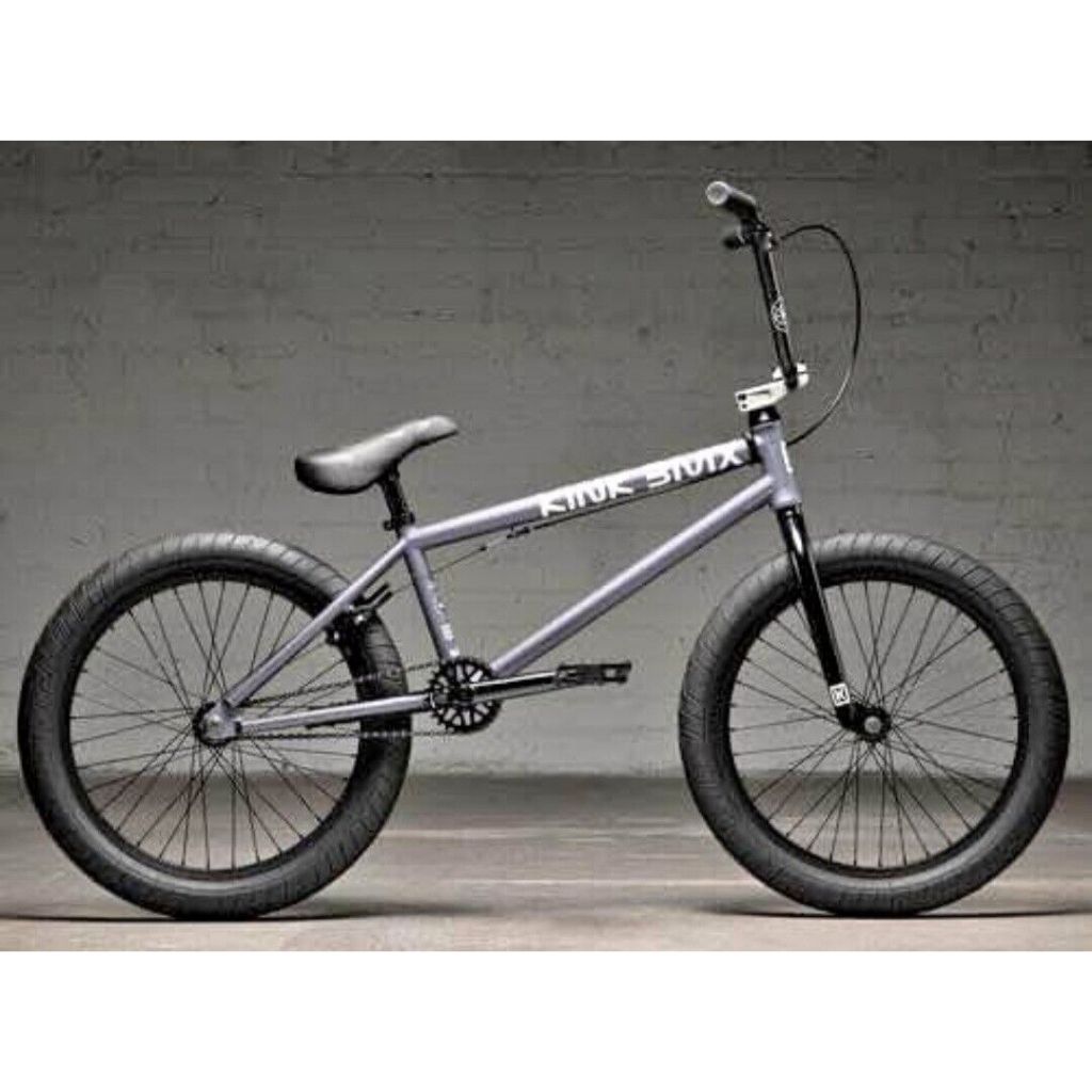 NEW Kink Launch 2022 Matte storm Grey 20inches BMX Bicycle bike 3 piece ...
