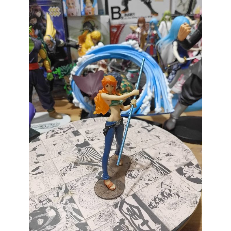 Authentic Nami of One Piece Attack Motion Punk Hazard Figure | Shopee ...