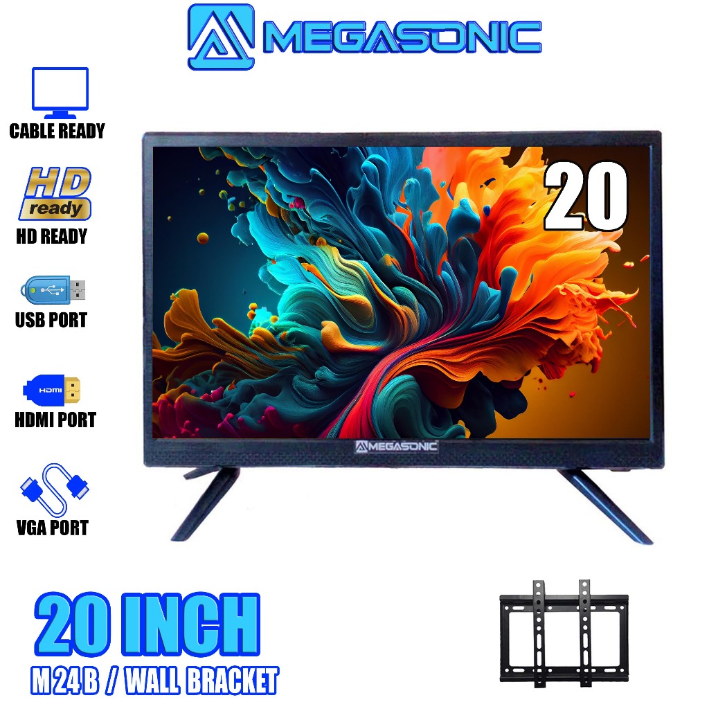 MEGASONIC M97-LED24B / MEGASONIC LED 26B / MEGASONIC LED22B LED TV With ...