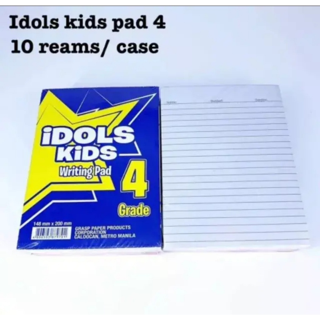 school supplies sold by pad with grade#1 #2 #3 #4 yellow pad ...