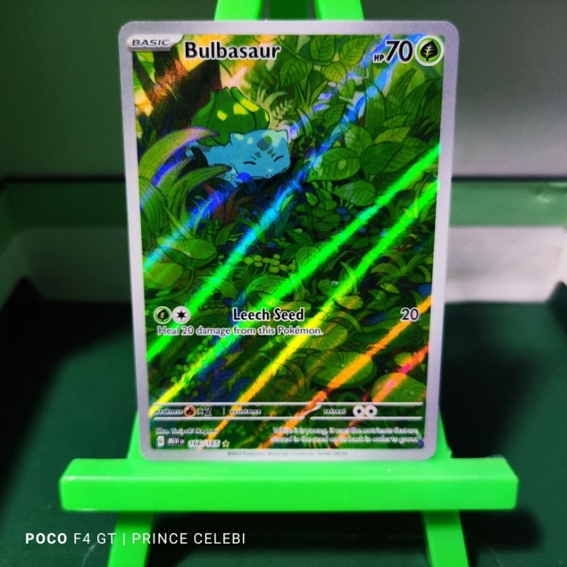 Pokemon TCG - Bulbasaur IR | Shopee Philippines