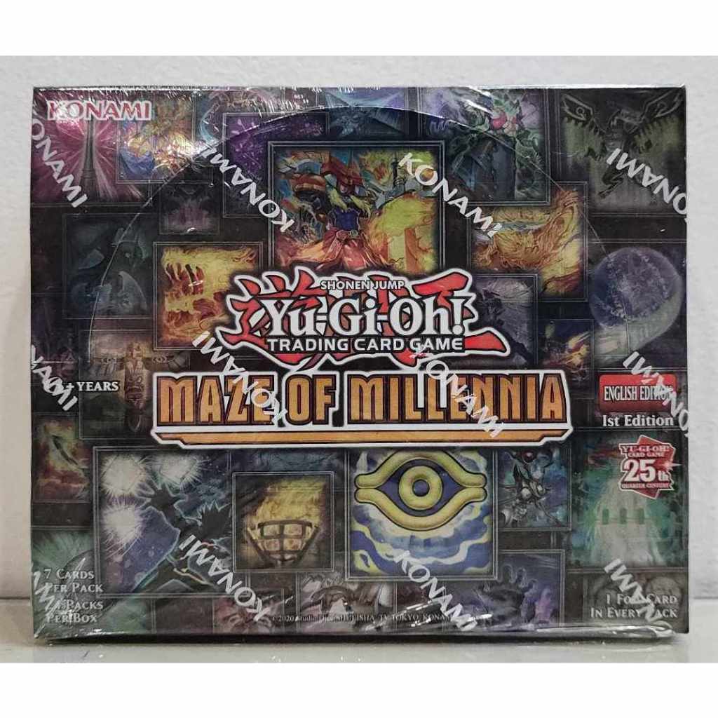 Yu-Gi-Oh! TCG Maze of Millennia Booster Box 24s | Shopee Philippines