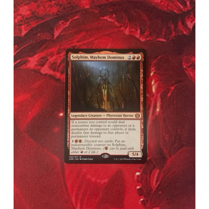 Magic the Gathering (Solphim, Mayhem Dominus) | Shopee Philippines