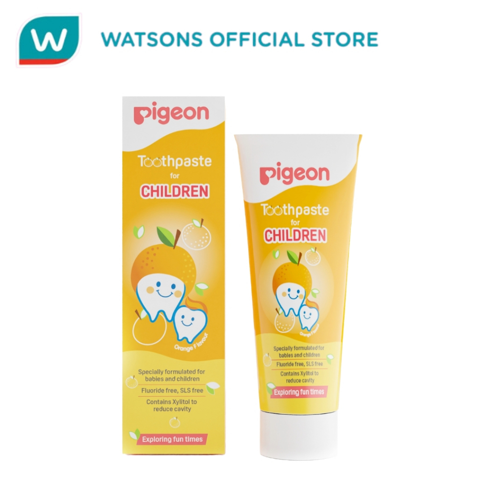 PIGEON Children's Toothpaste Orange | Shopee Philippines
