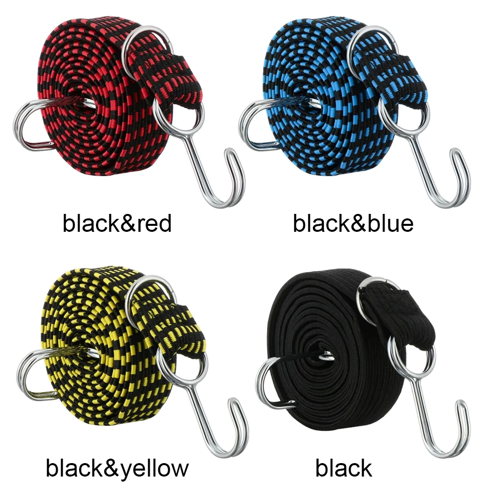 【Anywheel】Rubber Luggage Rope Cord Hooks Bikes Rope Tie Luggage Roof ...