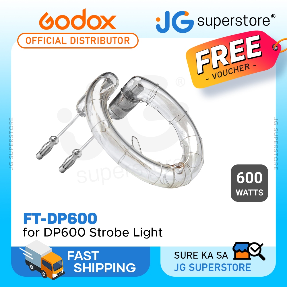 [CLEARANCE] Godox FT-DP600 600W Replacement Spare Ring Flash Tube for ...