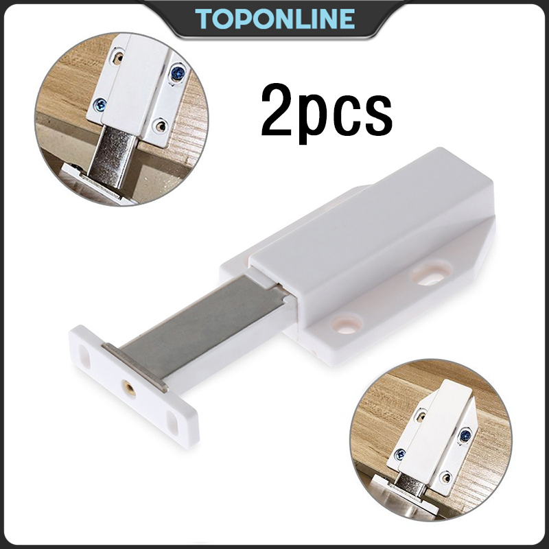 2pcs 70*47mm Magnetic Cabinet Door Touch Push Catch Latch Drawer Push ...