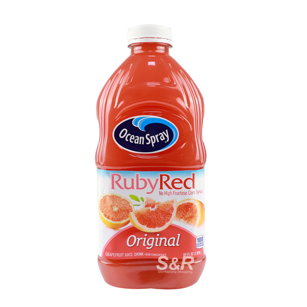 Ocean Spray Ruby Red Original Grapefruit Juice Drink 1.89L | Shopee Philippines