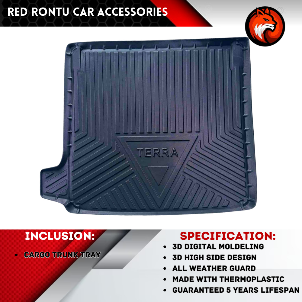 Nissan Terra Trunk Matting - Cargo Trunk Tray | Shopee Philippines