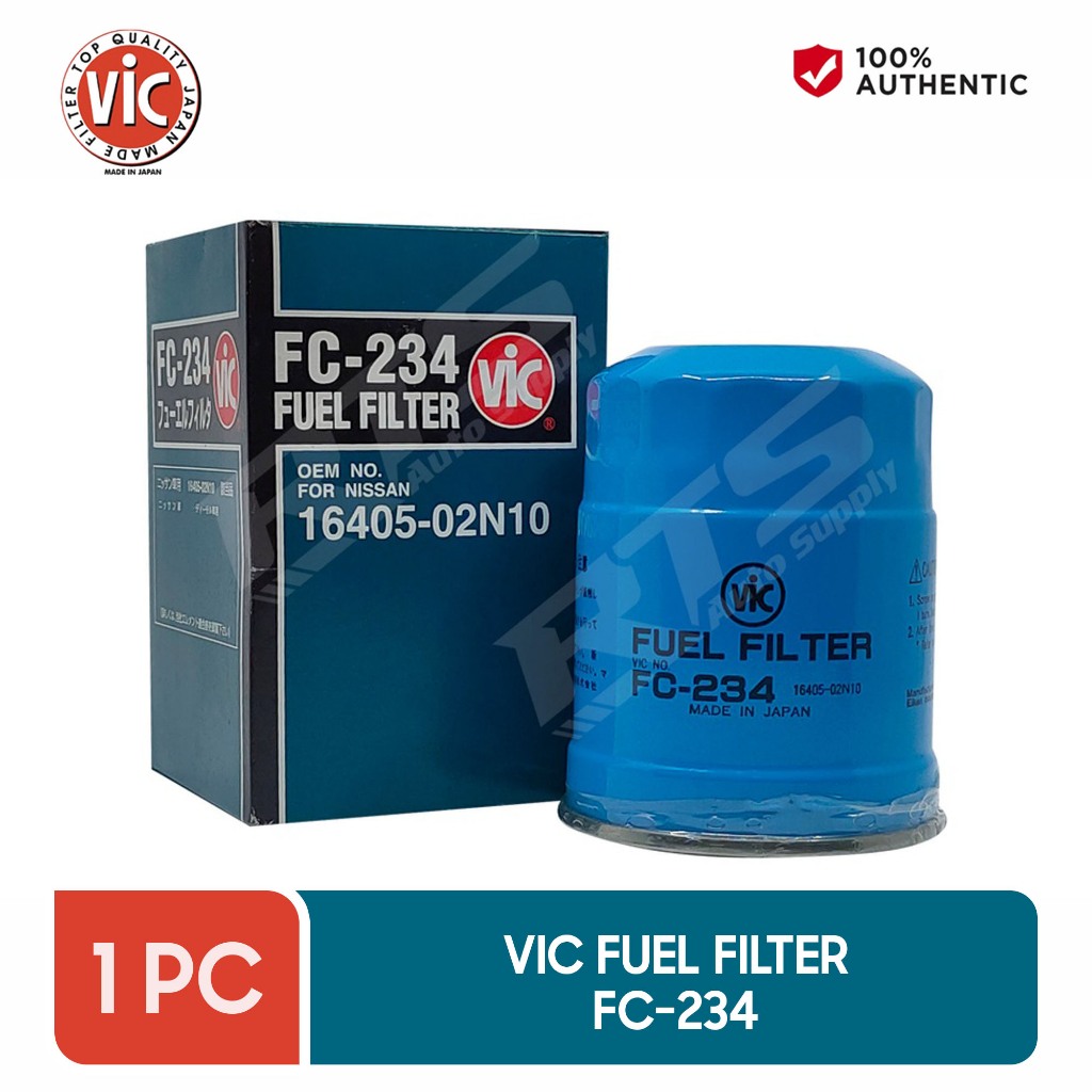 Vic Fuel Filter Nissan Navara / NP300 / Terrano FC-234 1pc | Shopee ...
