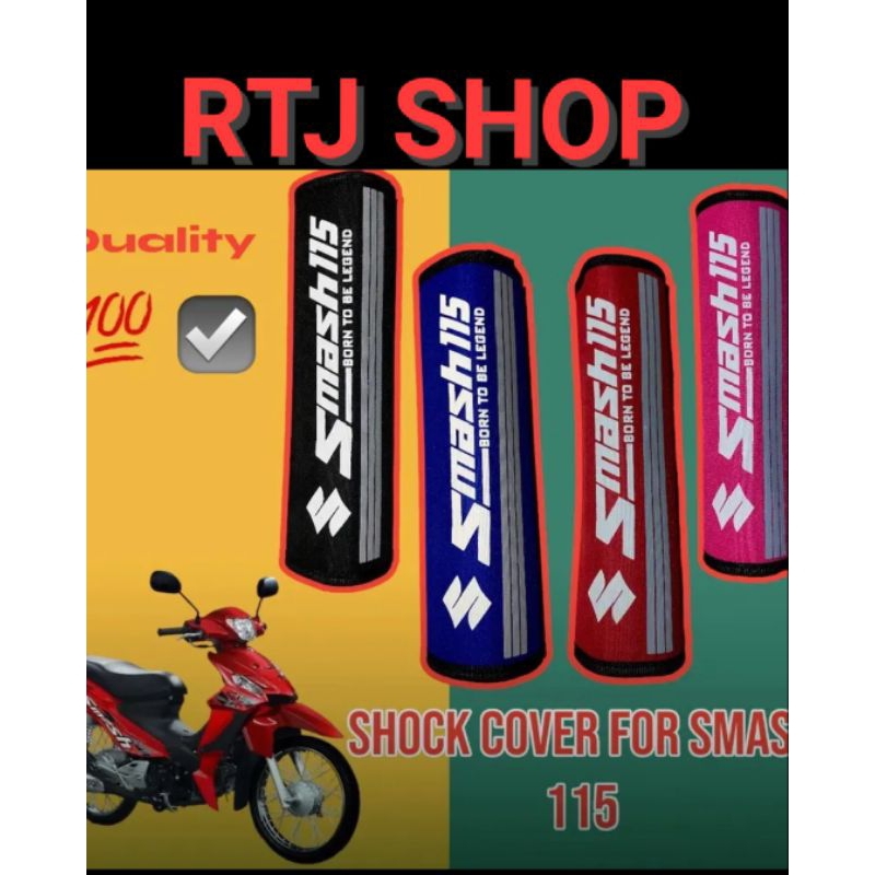 RTJ SMASH 115 SHOCK COVER WASHABLE MUD GUARD (1PAIR) | Shopee Philippines