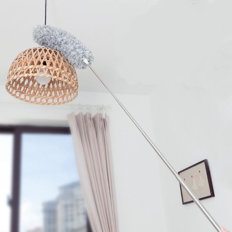 Telescopic Microfiber Duster Extendable Magic Cleaning Brush Feather ...