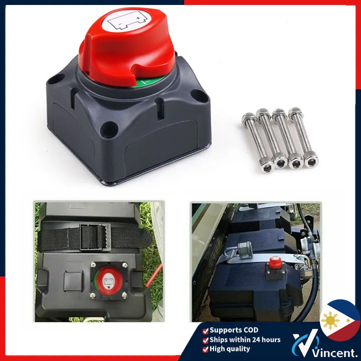 High current automotive battery disconnect switch, battery power ...