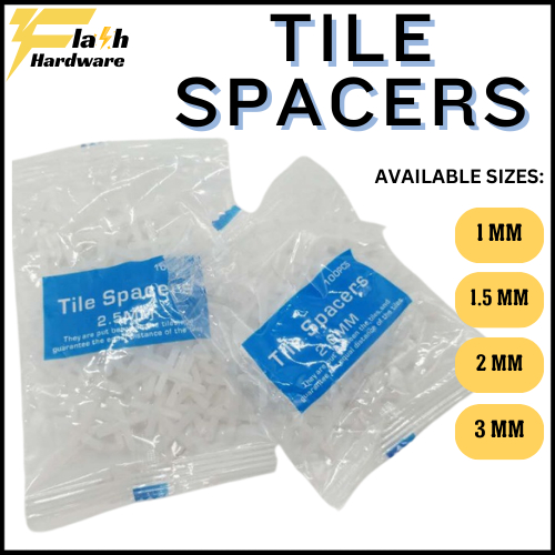 100Pcs Tile Spacers 1MM 1.5MM 2MM 3MM Cross Tile Leveling System ...