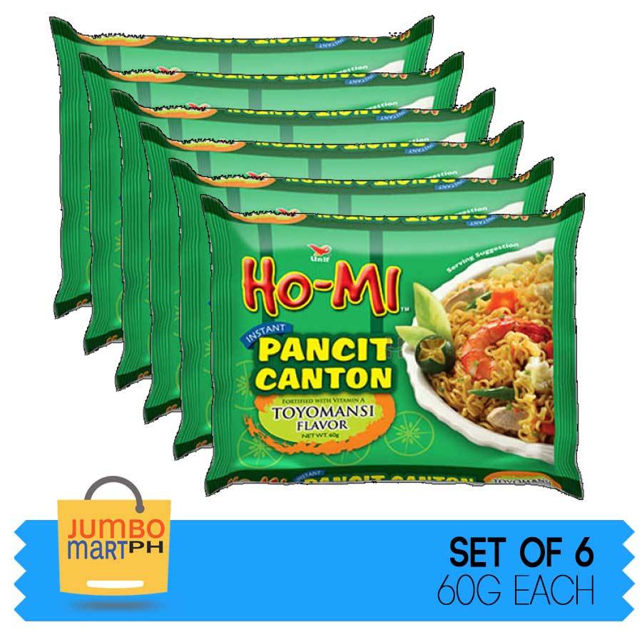 HO-MI PANCIT CANTON TOYOMANSI FLAVOR 60G / SET OF 6 | Shopee Philippines