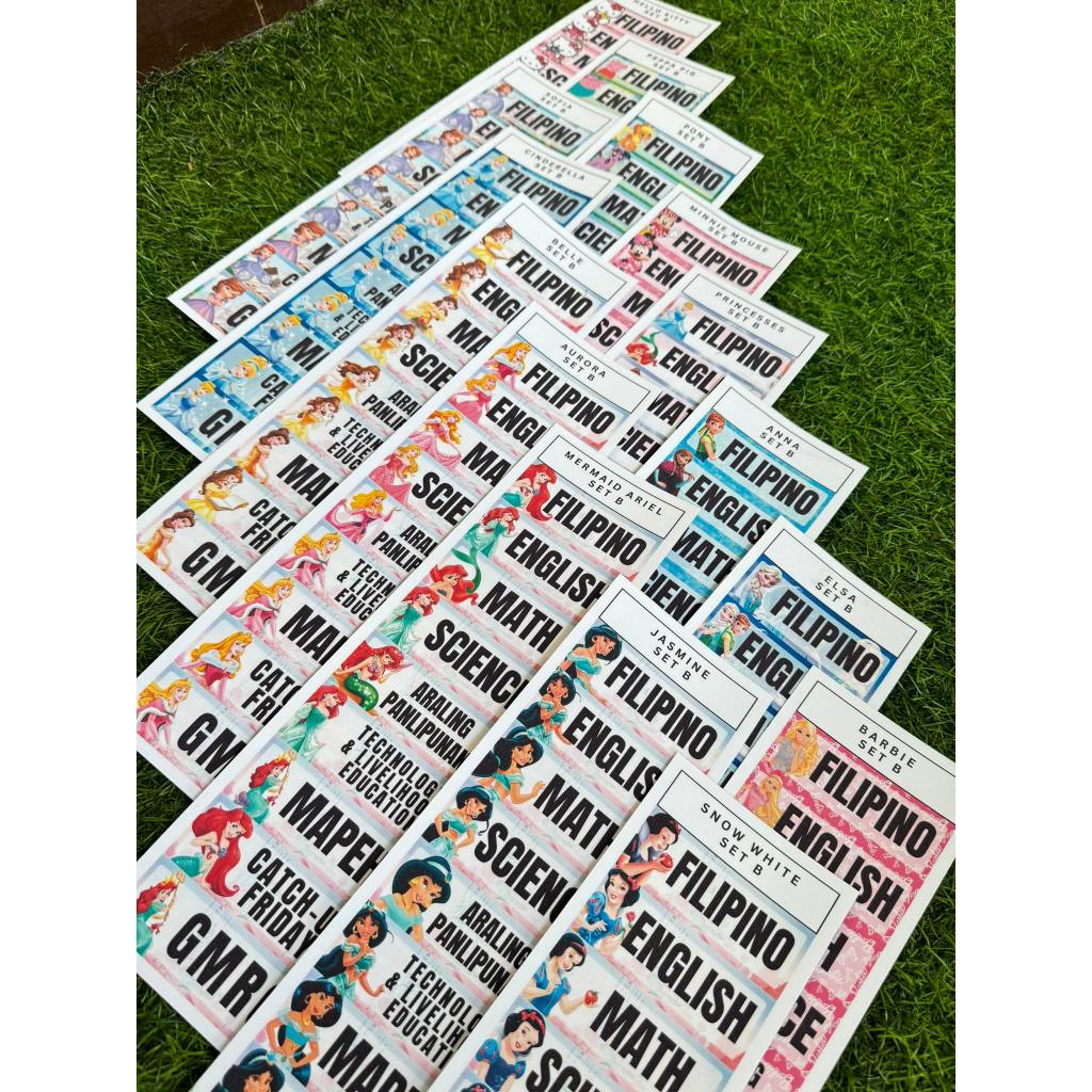 Subject Stickers Subject Label Stickers for Notebook Stickers for ...