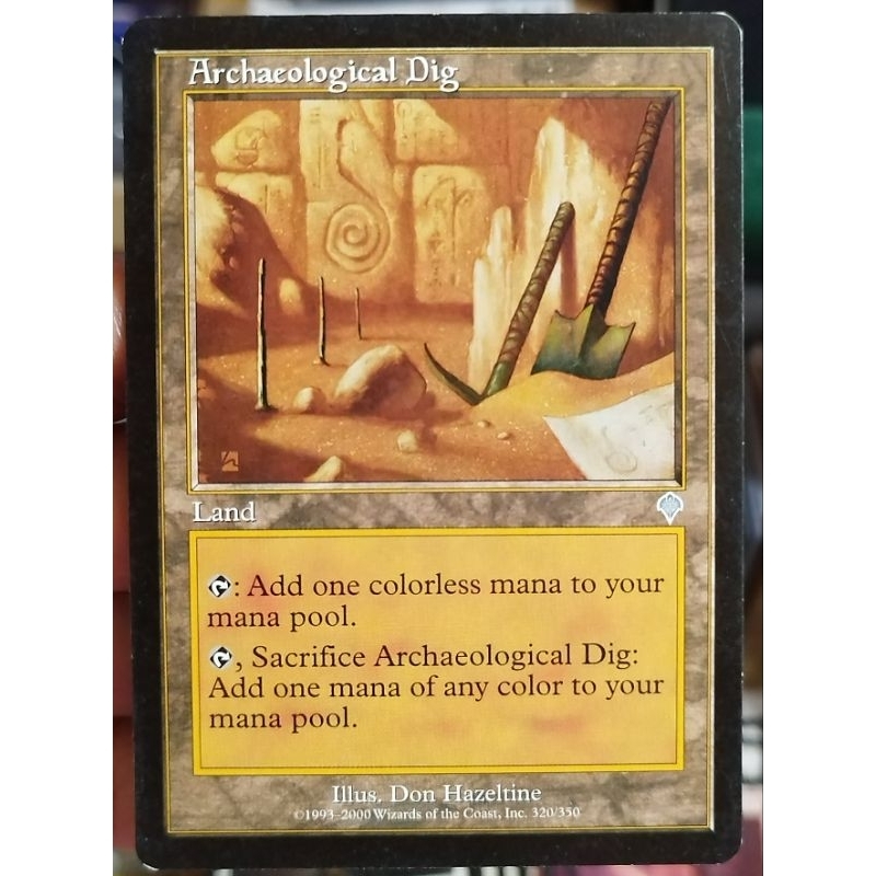 Archaeological Dig (Magic the gathering) | Shopee Philippines