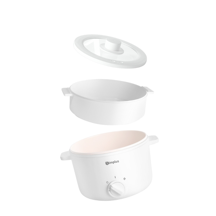 Simplus Electric Cooker with Steamer Multi-Functional Non-Stick Inner ...
