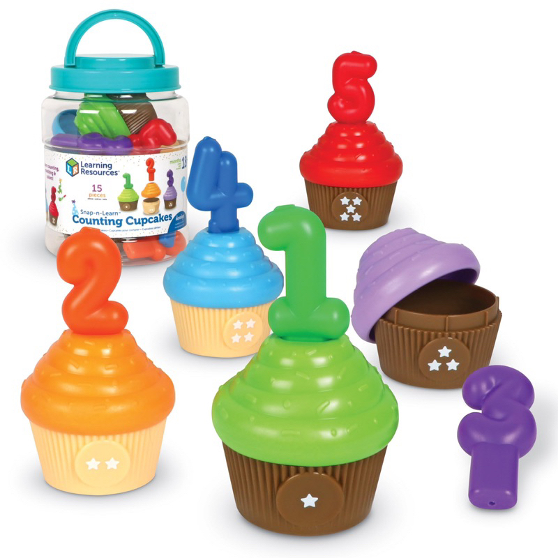 Learning Resources Counting Cupcakes - Educational Toys for Toddlers ...