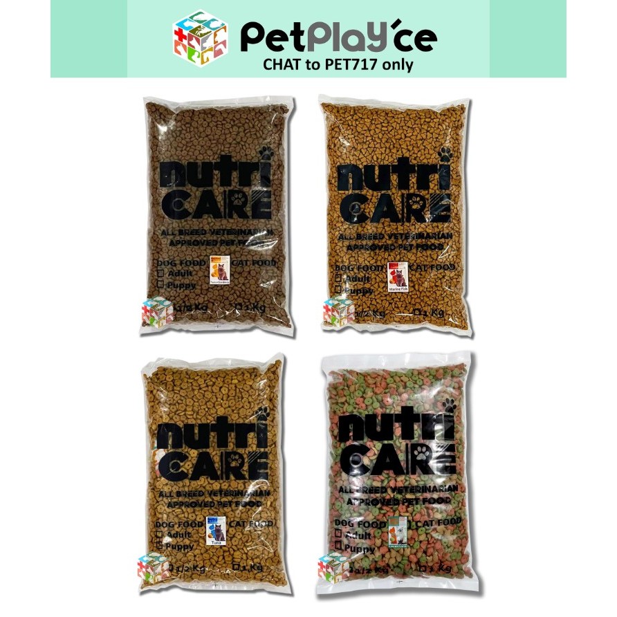 Nutricare Cat Food for All Life Stages 1kg Nutri Care Catfood | Shopee Philippines