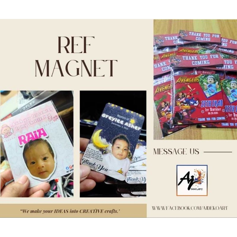 Customized Ref Magnets | Shopee Philippines