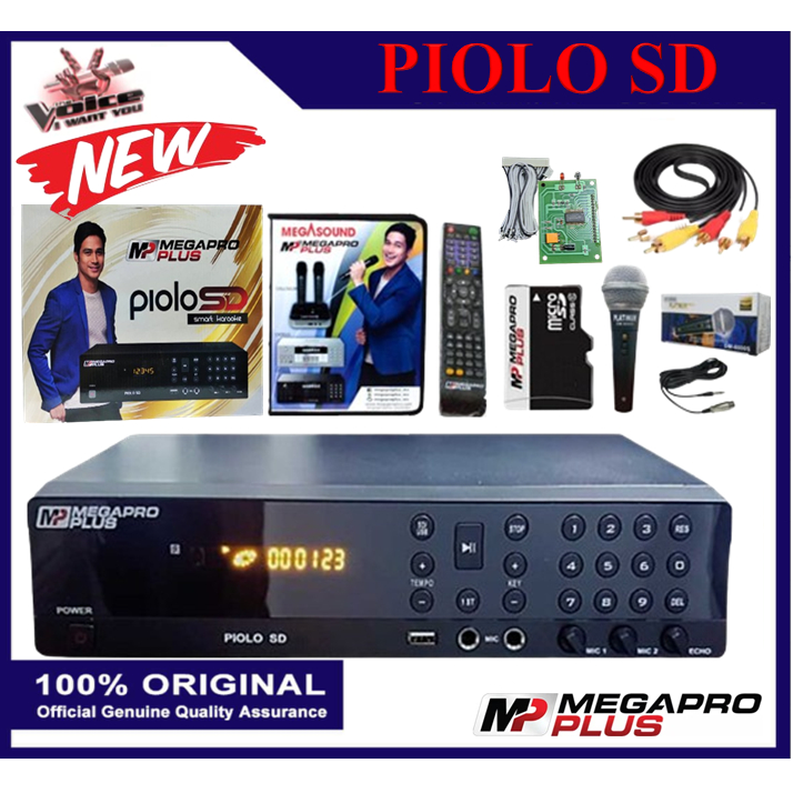 【CHAO】Megapro Plus MP Piolo SD w/ free wired Microphone | Shopee Philippines