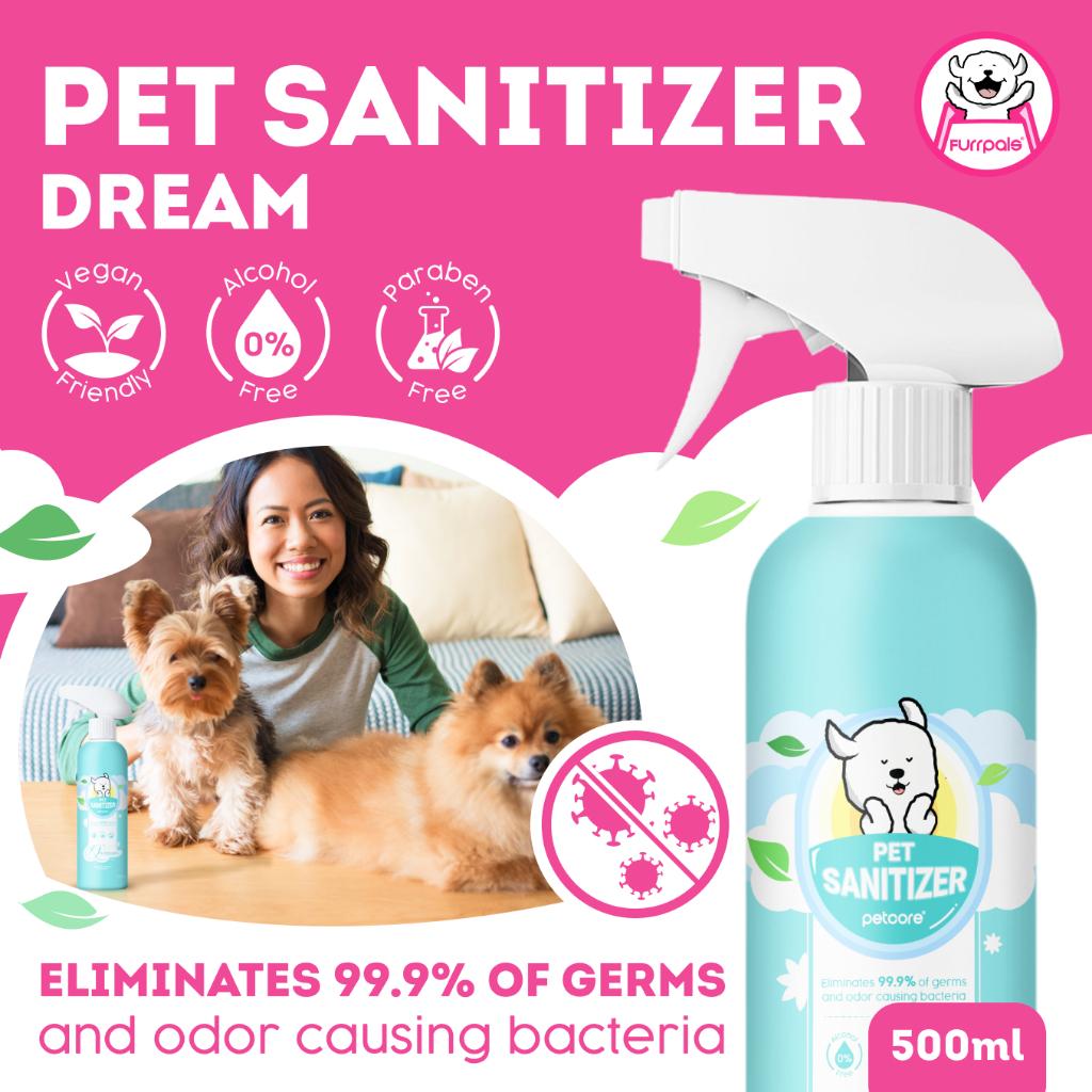Petcore All Natural Pet Sanitizer Deodorizing Spray Disinfectant Spray ...