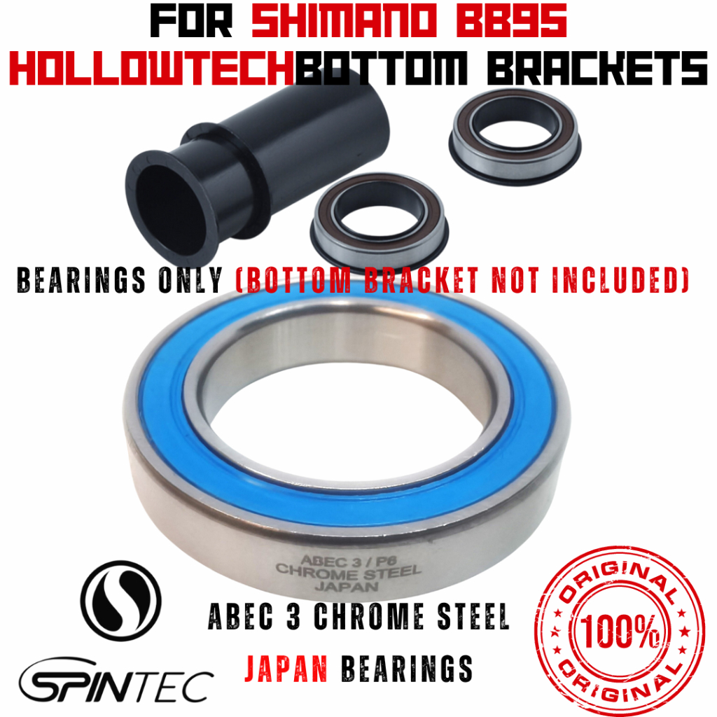 Shimano BB95 Pressfit Bottom Bracket Chrome Steel Japan Bearings from ...