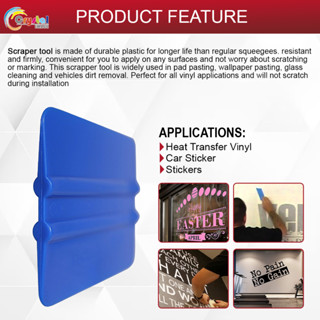 Sticker Scrapper Tool Vinyl Squeegee Car Sticker Decal Wrap Application ...