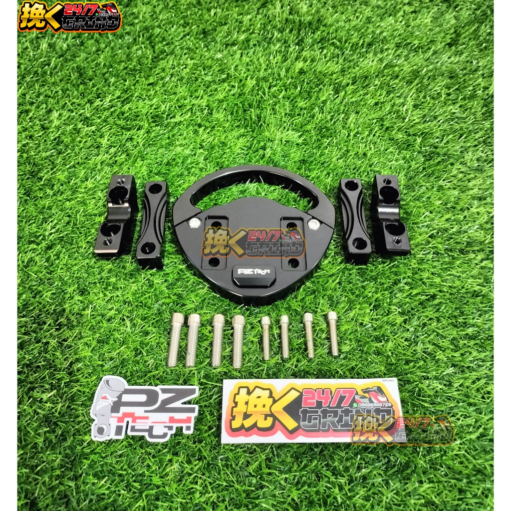 Pz Tech Handle Bar Mount / Head Post NMAX v1 | Shopee Philippines