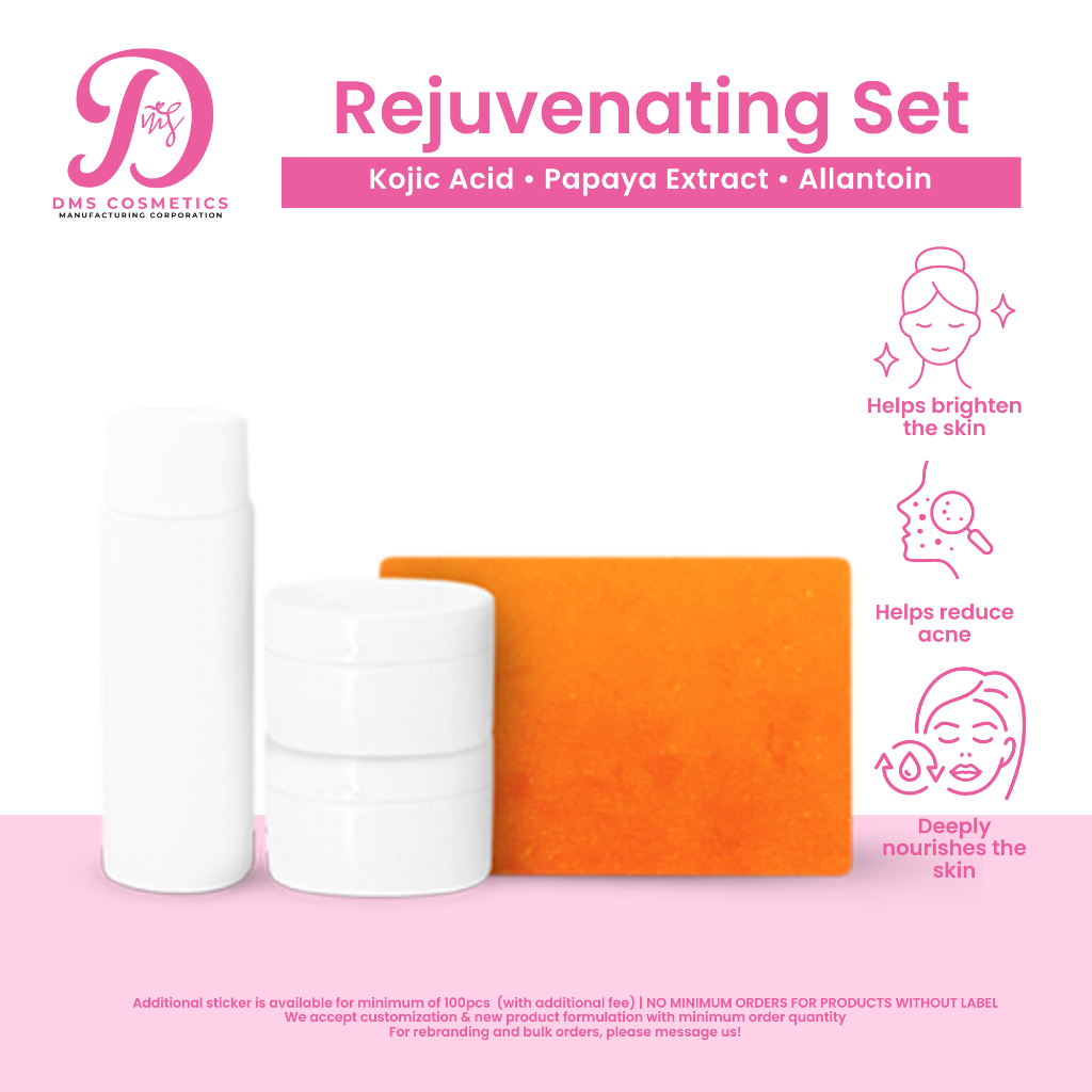 Rejuvenating Set Lowest Price! Toner, Soap, Rejuvenating Cream ...
