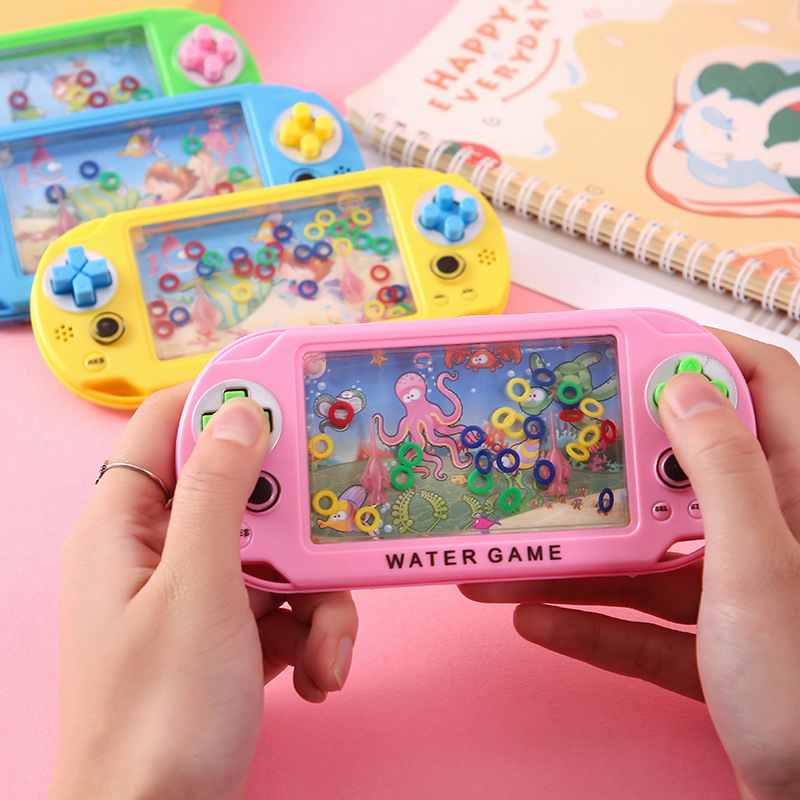 Water Circle Game Machine Toys Children Handheld Water Circle Throw ...