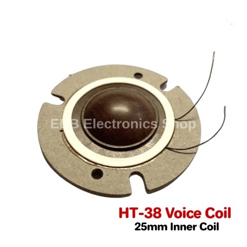 CROWN HT-46/HT-38 Voice Coil for Tweeter 25mm inner coil Replacement ...