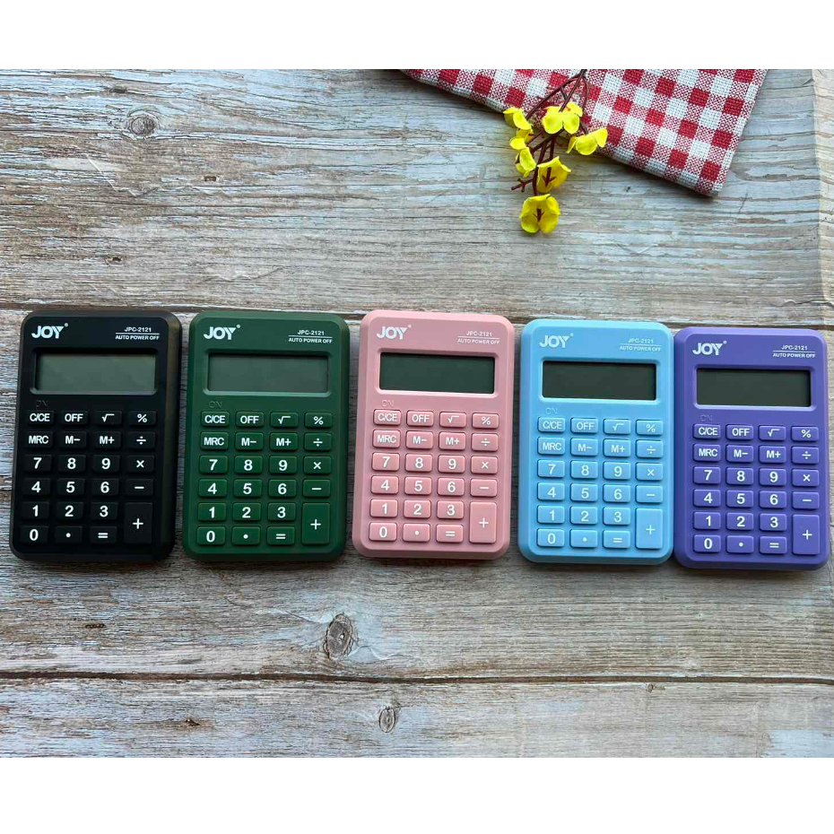 Joy 8 Digit Pocket Size Calculator JPC-2121 (1pc) | Shopee Philippines