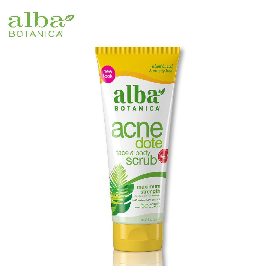 Alba Botanica Acnedote Face & Body Scrub 227g | Shopee Philippines