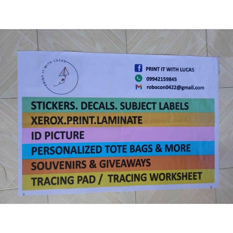 Tarpaulin Design and Print. Free Layout | Shopee Philippines