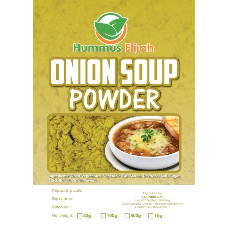 Onion Soup Powder Vegan Cooking Seasoning Vegetable Flavor for Soups ...