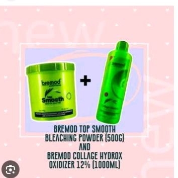 Bremod Bleaching Powder 500g with Oxidizing 1000ml set | Shopee Philippines