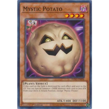 Mystic Potato - PHNI-EN098 - Common 1st Edition | Shopee Philippines