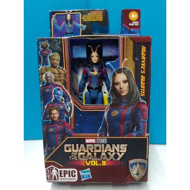Marvel Guardians Of The Galaxy Epic Hero Series Mantis 4-Inch Action ...